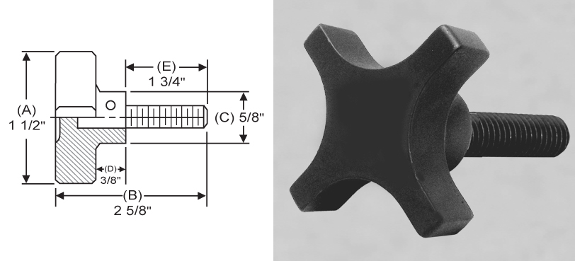 Steel Clamping Knobs | S&W Manufacturing